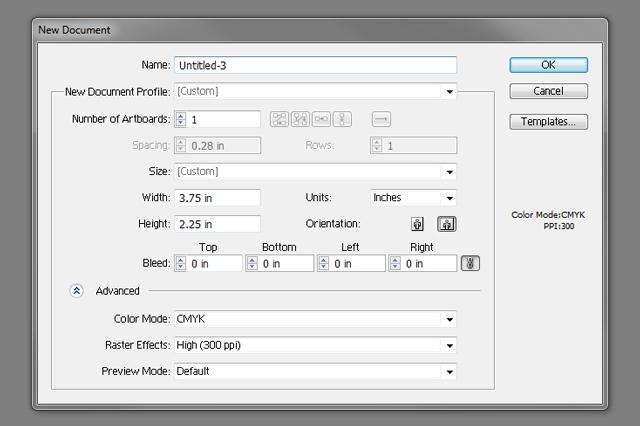 Fotografie Doprajte Neo ak van Business Card Size Illustrator Vyp u 