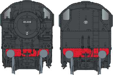 O Gauge LMS Ivatt Class 2 2-6-2T Artwork Update– Dapol