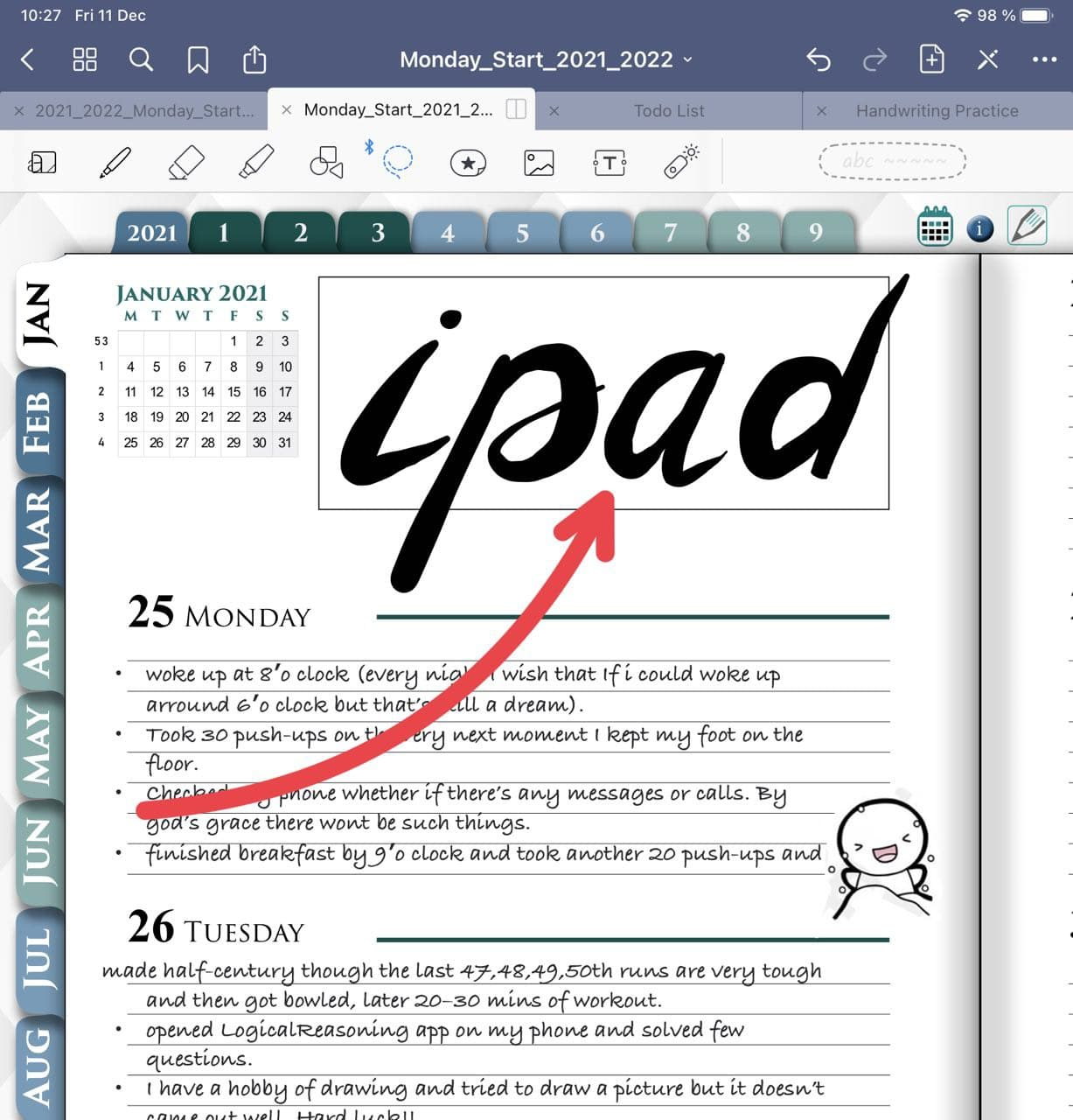 48 Goodnotes Notetaking Template Colorful Goodnotes Templates Noteshelf 