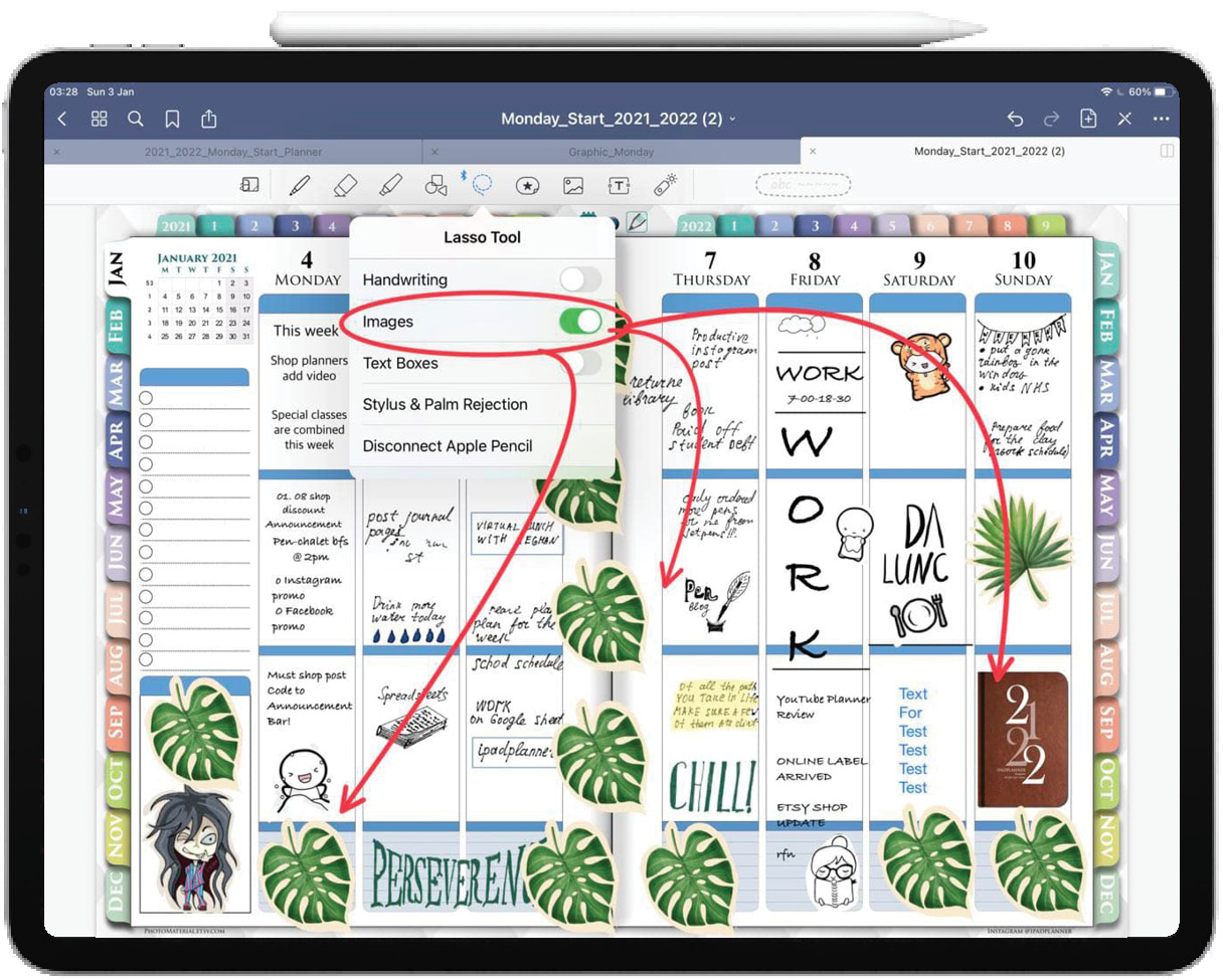 GoodNotes How To Copy And Paste Text Photo Notes IPad Planner