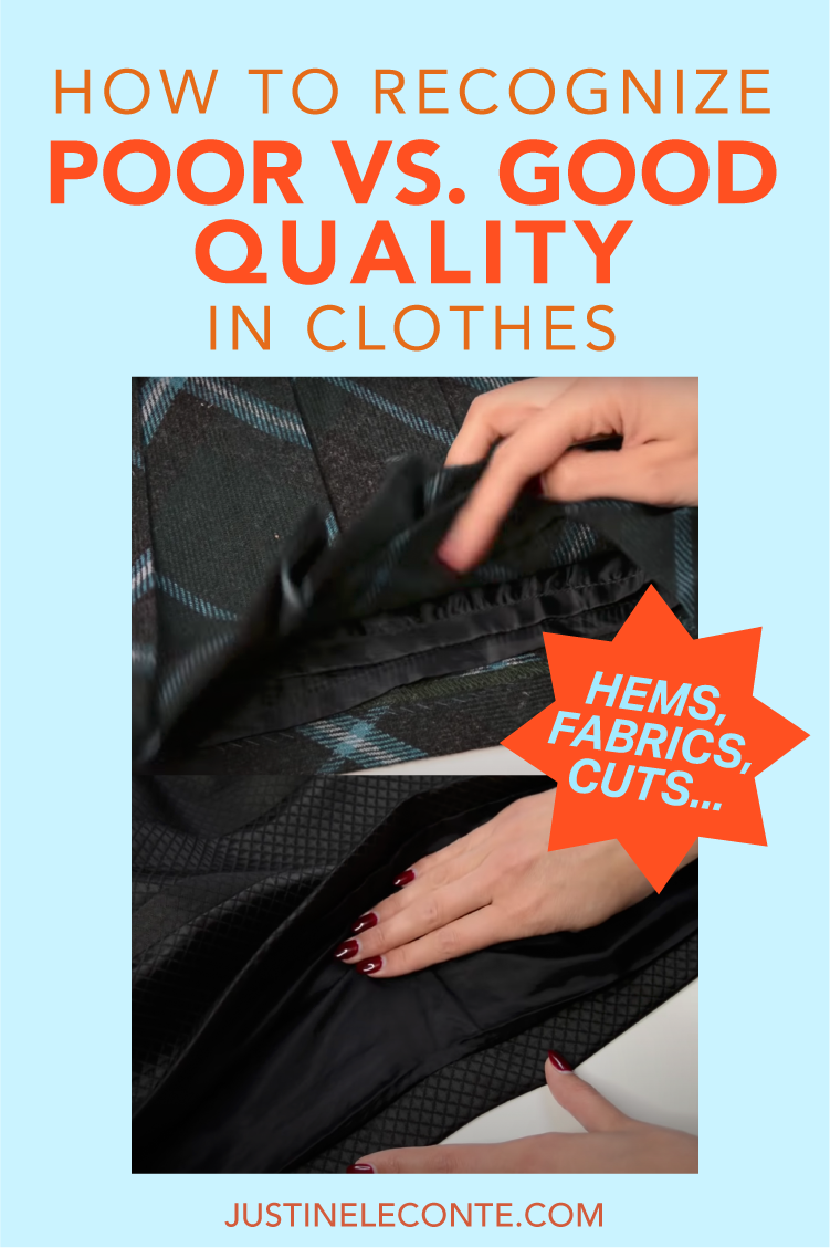 How to Recognize Poor vs. Good Quality in Clothes (in 5 Steps ...